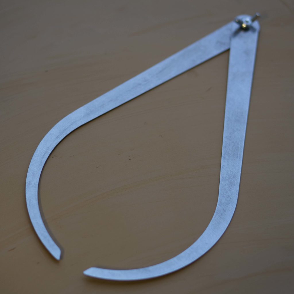 Krompasser aluminium 25 cm lang – Ve-Ka